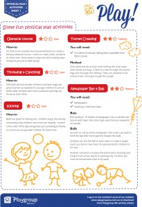Activity Sheets - Playgroup WA