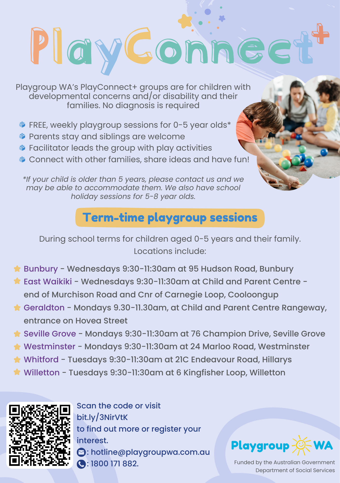 PlayConnect+ Groups Perth | Playgroup WA