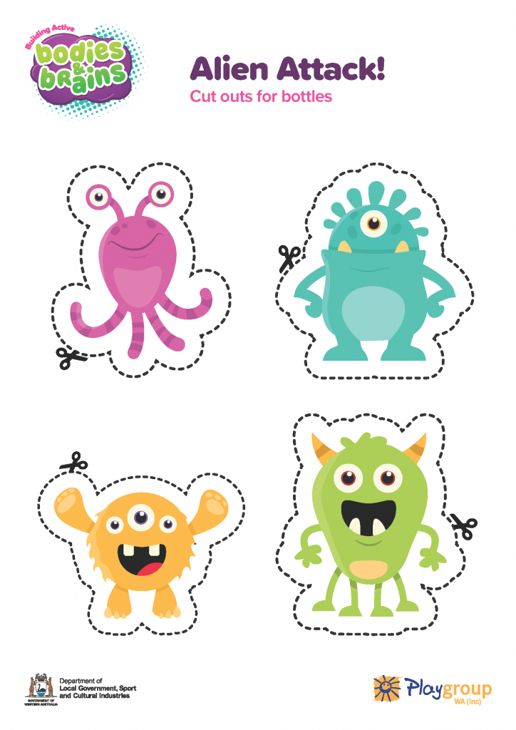 Alien Attack Activity - Playgroup WA